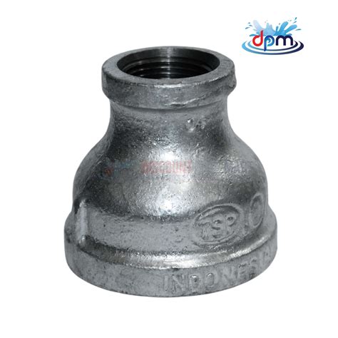 Galvanized Reducer Bushing Bell Type Reducing Coupling 1 1 2 X 3