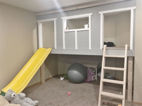 Indoor Playhouse With Slide