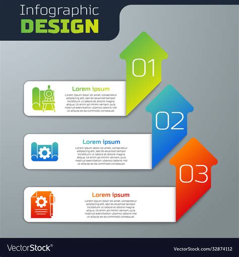 Set Graphing Paper And Compass Graphing Paper Vector Image