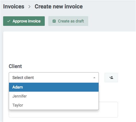 Create And Send Invoices Directly Through Your System
