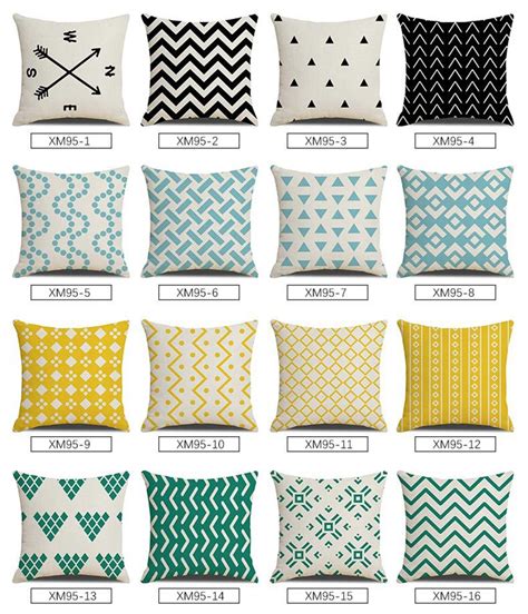 Badu Bg Геометрична абстрактна калъфка за възглавница Модерна минималистична калъфка за