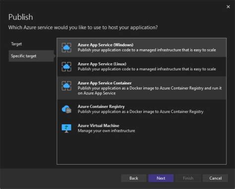 Create Azure App Service From Visual Studio