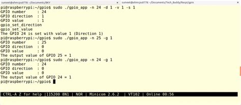 Compile A GPIO Control Application And Test It On The Raspberry Pi