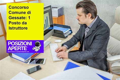 Concorso Comune Di Gessate Posto Da Istruttore