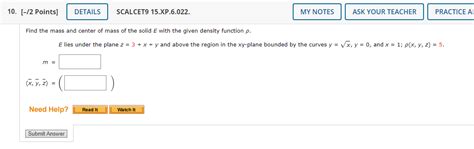 set up but do not evaluate integral expressions for