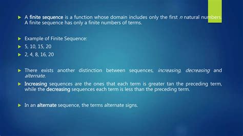 Introduction To Sequences And Series Pptx