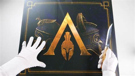 Unboxing Assassins Creed Odyssey Collectors Edition Pantheon Edition