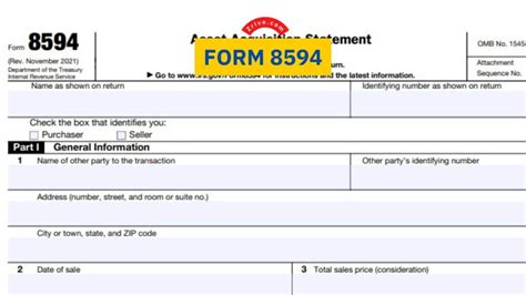 Form 8594