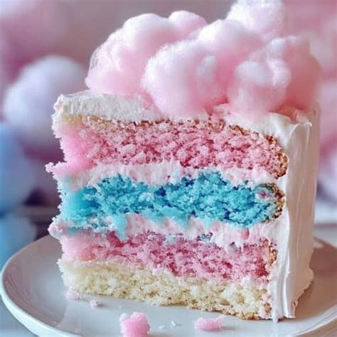 Easy Cotton Candy Cake