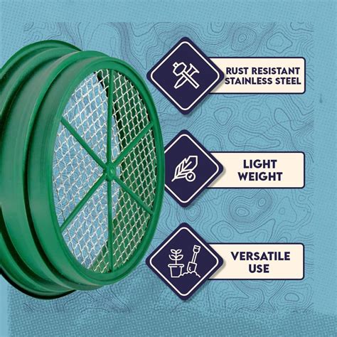 Se 1325 Inch Wide Stackable Classifier Gold Prospecting Pan 1100 Inch