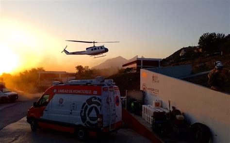 Se Registra Incendio Forestal En Sierra De Rayones Nuevo León