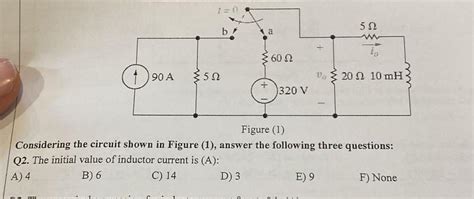 Solved Considering The Circuit Shown In Figure Answer Chegg