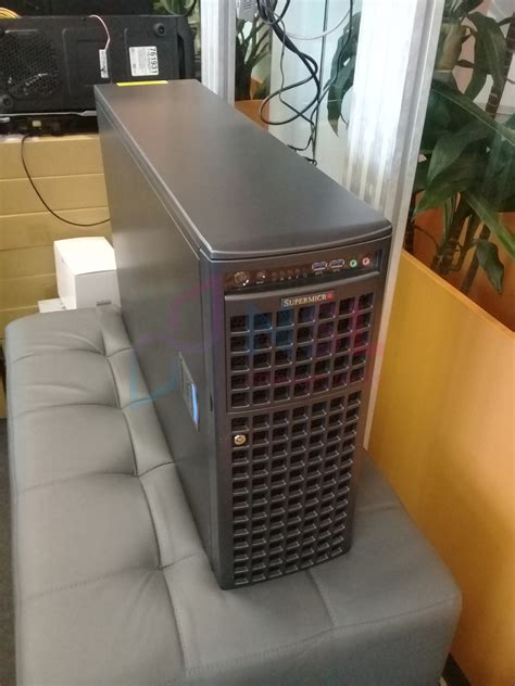 Supermicro 7049GP TRT GPU SuperWorkstation Review Deep Dive Into Specs