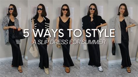 How To Style A Slip Dress 5 Chic Summer Outfit Ideas Styled By