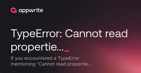 Typeerror Cannot Read Properties Of Undefined Reading Listdocuments