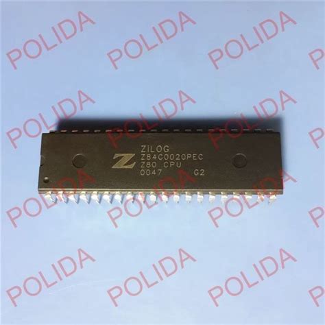 10pcs Z80 Cpu Microprocessor Ic Zilog Dip 40 Z84c0020pec Z80cpu Z80 Cpu