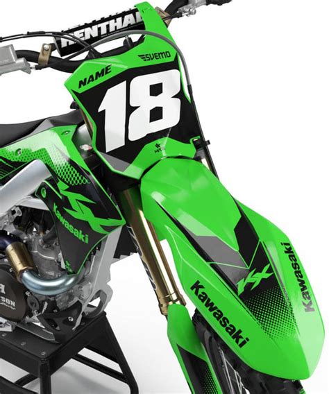 Kawasaki Dots Graphics Kit Madestickers