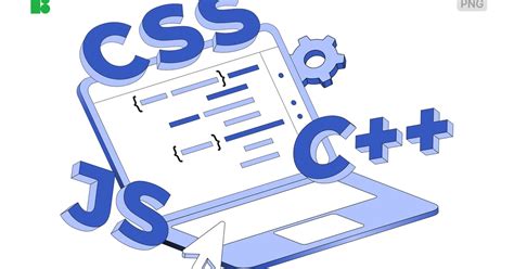 css javascript c and laptop with program code illustrations ft programming and css envato