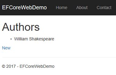 Getting Started With Entity Framework Core ASP NET Core