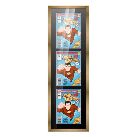 Comic Book Display Frame For Silver Age Comics Published Between 1956