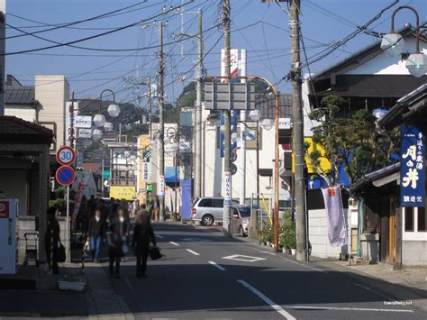 写真264枚 大洗町の紹介 11 曲がり松のれん街 月の井酒造店