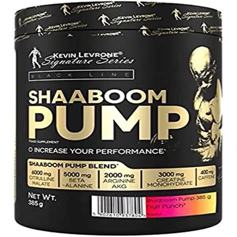 Buy Kevin Levrone Shaboom Pump Pre Workout from SOS