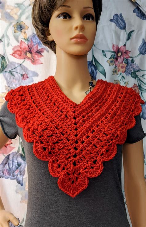 Neck Warmer Dicky Digital Pattern Digital Crochet Etsy