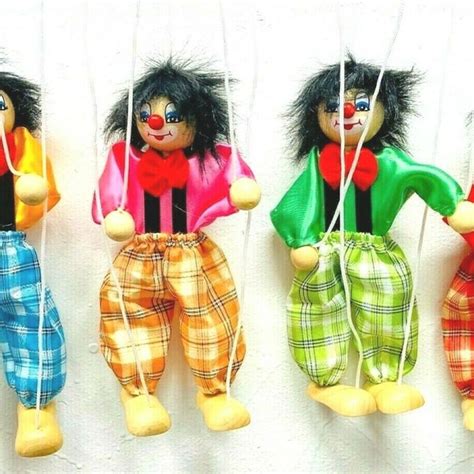 Wooden String Puppets Etsy