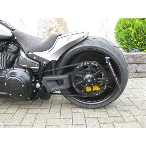 NLC ST 30152 Single Sided Swing Arm Polished For Harley Softail M8