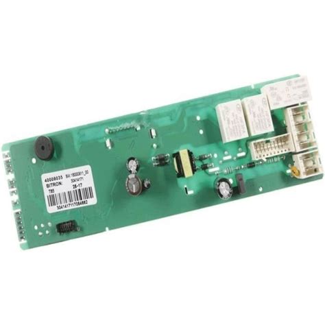 Module Programmé Sèche Linge 49035461 Candy J1154 Cdiscount Electroménager