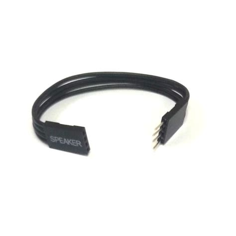 Motherboard 4 Pin Speaker Internal Header Extension Cable 10cm Moddiy