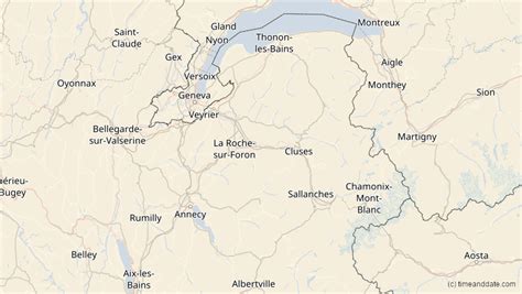 Solar Eclipses In Haute Savoie France