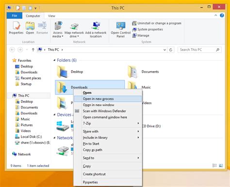 How To Start Explorer In A Separate Process In Windows Windows And Windows