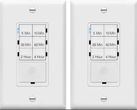 Enerlites Het06 J 4 Hr 7 Button Countdown Timer Switch Instruction Manual
