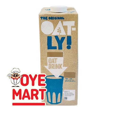 Jual Oatly Oat Drink Organic 1 Liter Susu Gandum Healthy Milk Singapore