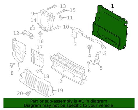 2019-2021 Land Rover Deflector Assembly LR087674 | JaguarParts.com