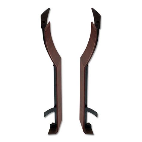 Rosewood UPVC Shiplap Cladding Joint Cover Mm STC Plastics