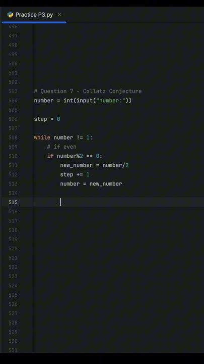 Collatz Conjecture Coding As A Beginner 6 Beginnersguide Coding