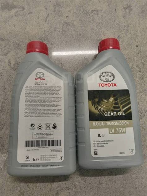 Масло трансмиссионное Toyota МКПП LV GL4 75W (1л) 0888581001 ...