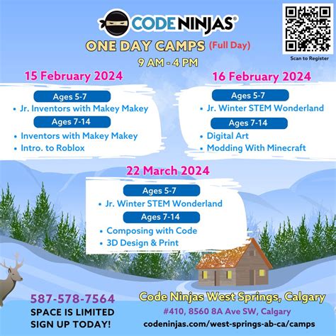 Code Ninjas West Springs On Linkedin Februarycamps