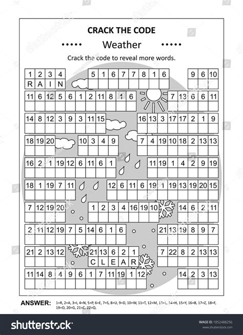 Crack Code Word Game Codebreaker Word Stock Illustration 1852488256 Shutterstock