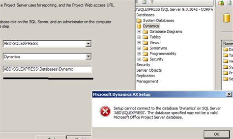 Sql How Do I Give Project Web Access In Dynamics Ax Server In