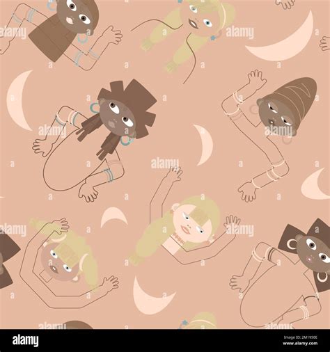 Girls Without Clothes Or Underwear Stock Vector Images Alamy