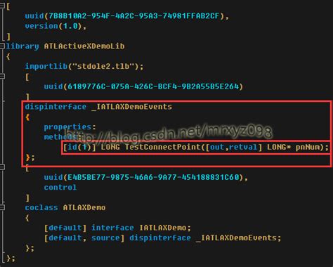 使用atl创建简单activex控件（三） —— 添加连接点atl Activex Csdn博客