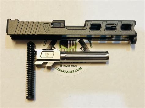 Glock 19 Complete Slide W Fluted Barrel And Rmr Cut Out Custom Usa