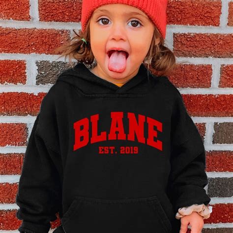 Custom Name Hoodie Etsy