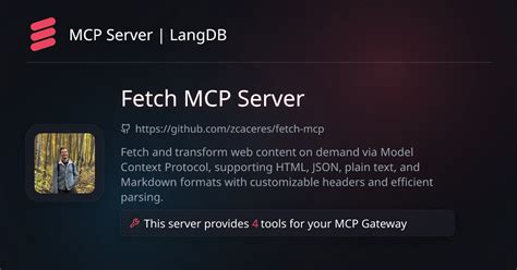 Fetch Mcp Server Langdb