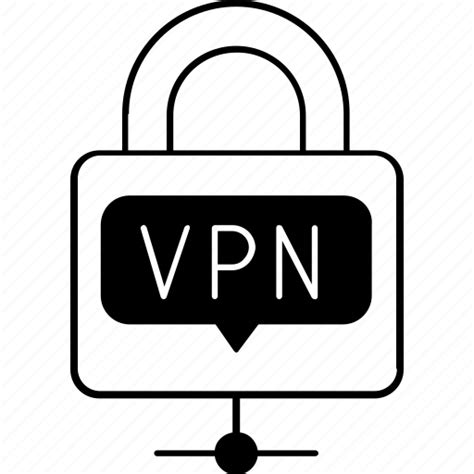Vpn Lock Virtual Network Lock Secure Vpn Icon Download On Iconfinder