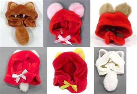 駿河屋 全6種セット 推しぬい着ぐるみ 赤ずきんとオオカミその他