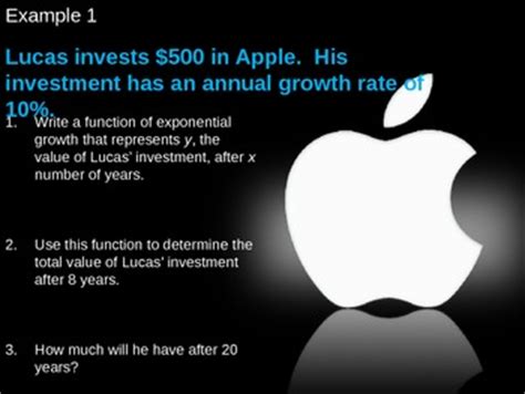 Exponential Growth And Decay PowerPoint Presentation A C By Hill Tutoring